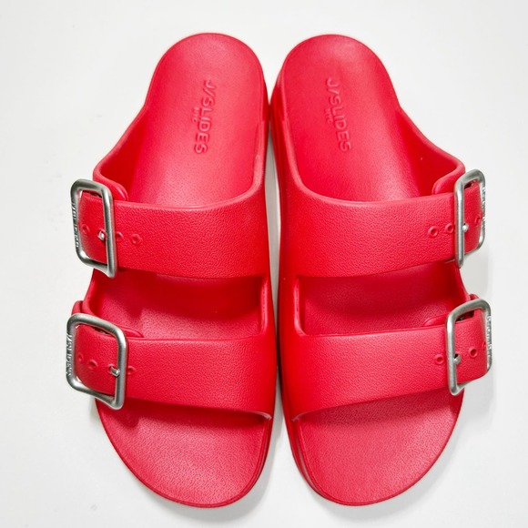 J. Slides | Shoes | New Jslides Simply Eva Slide Sandal Red Women M Nib ...